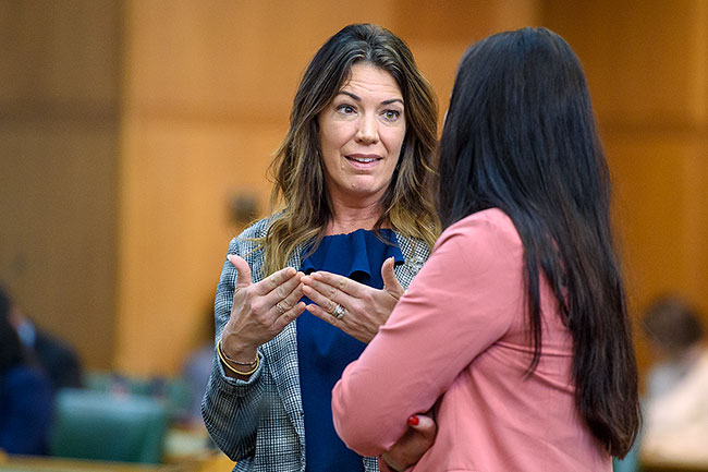 Elmer chosen for leadership role in party