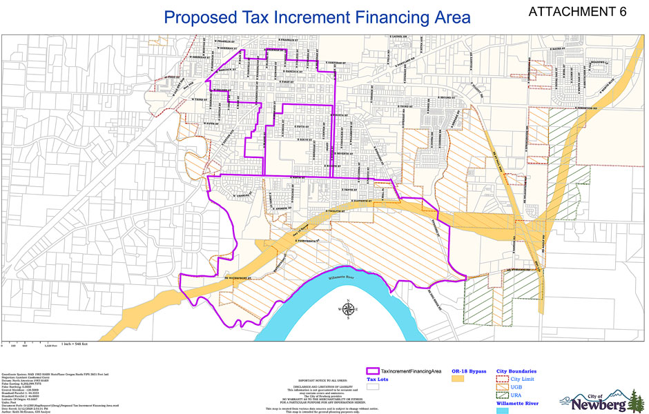 Newberg working on Urban Renewal feasibility study