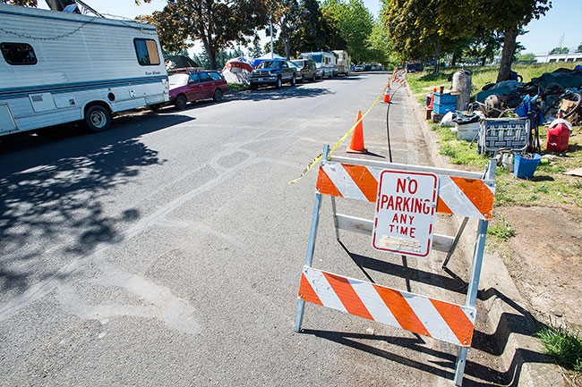 RVs return to Doran Drive