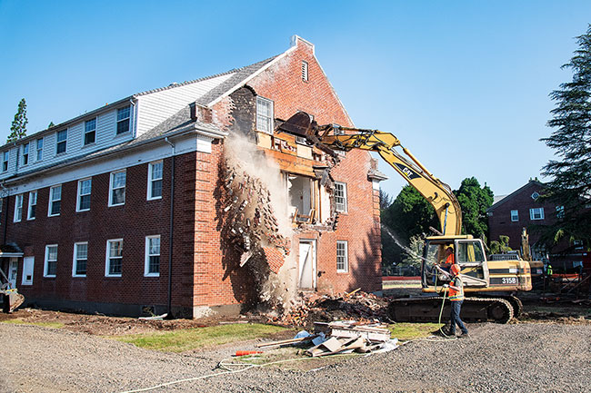 Linfield making room for new science building