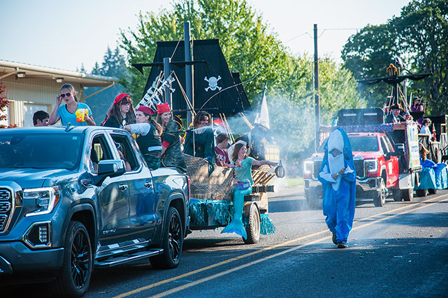 Pirates take home parade bounty