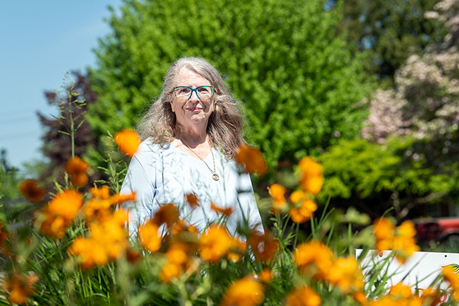 Yard of the Month: A ‘waterfall’ in flora