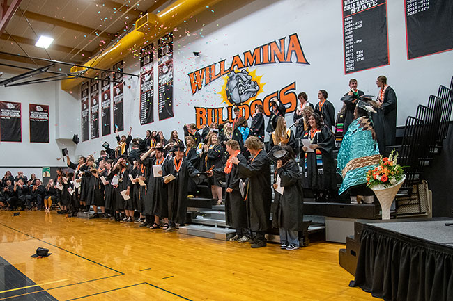Draper’s graduation return a welcome sight in Willamina