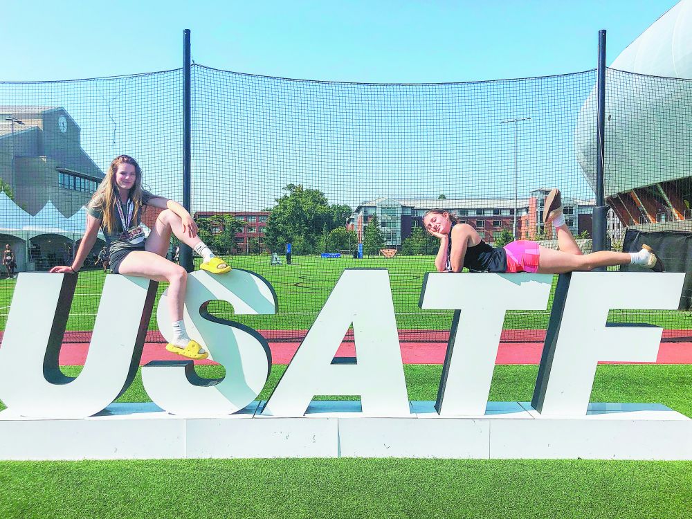 Willamina’s Hughes sisters find success at Junior Olympics