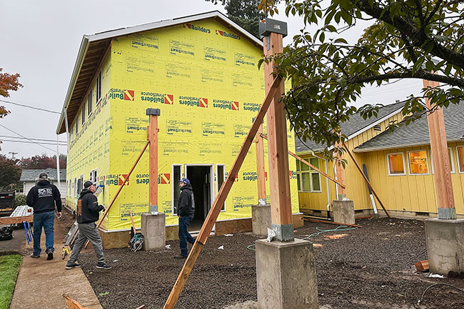 Juliette's House expansion progressing