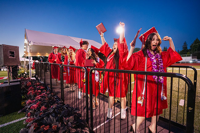 Graduating seniors, joyful and tearful, are celebrated at McMinnville ...