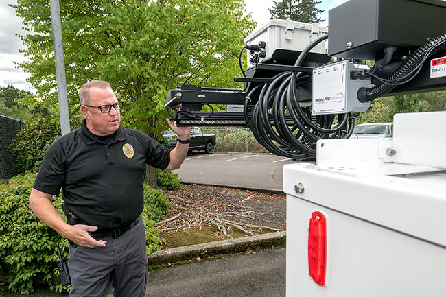 Mac Police gets eye in the sky with mobile surveillance unit