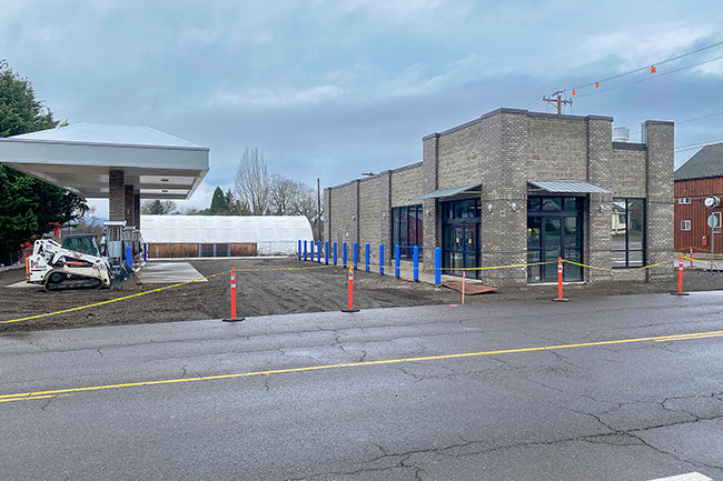 Along the Street: Yamhill gas station and more 'What's Going Up'