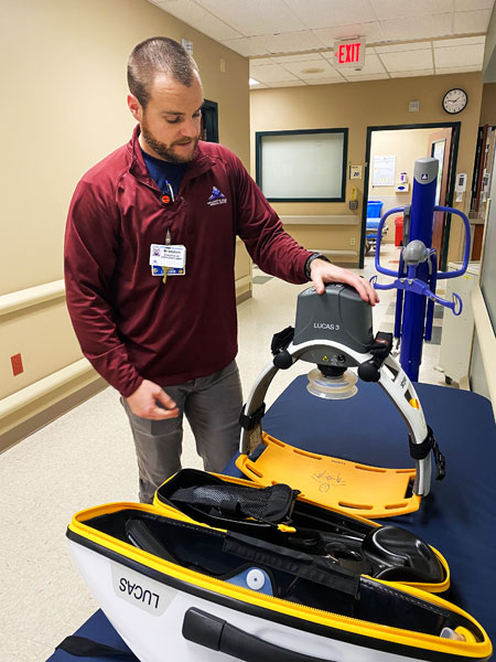 New device helps with CPR